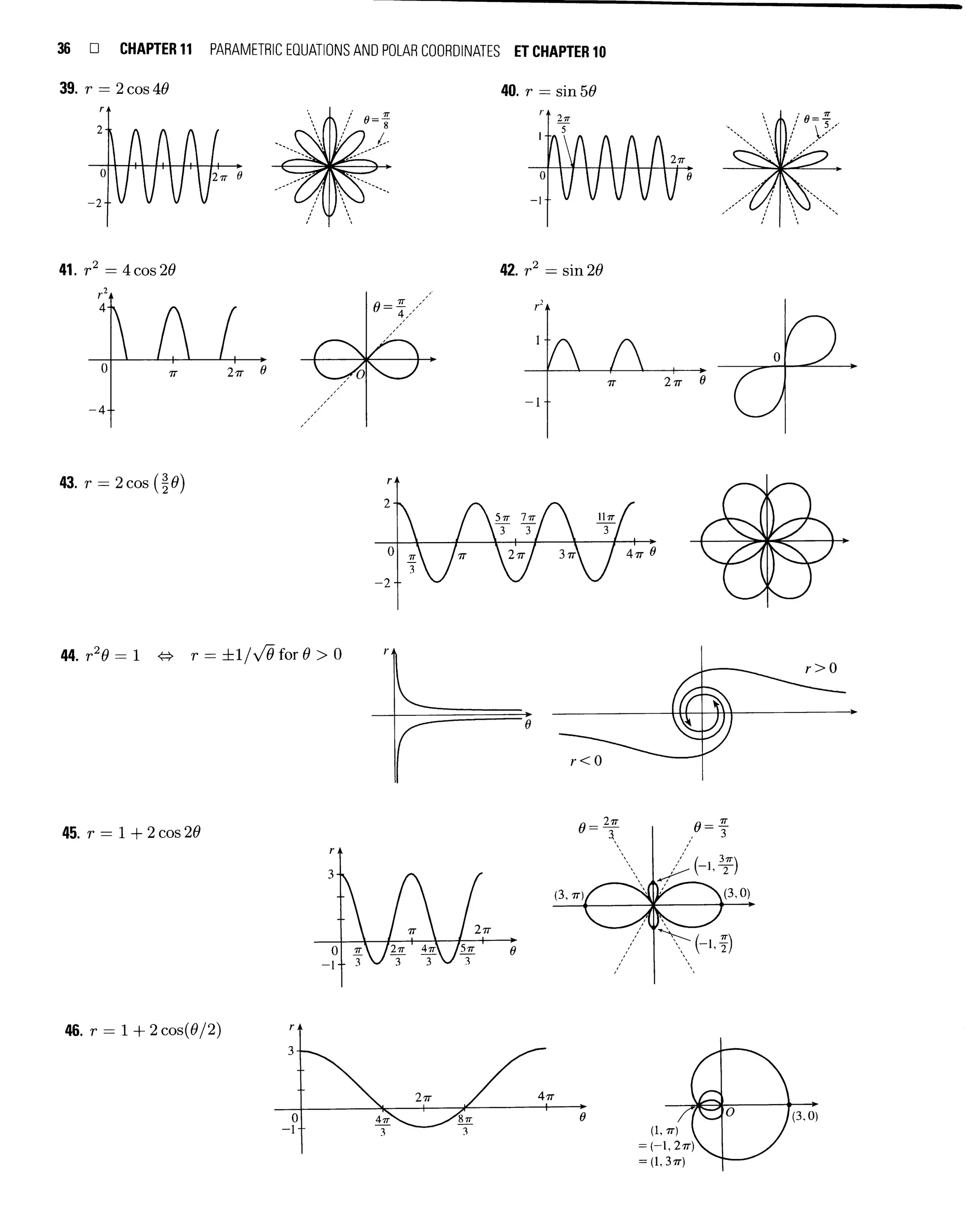 10 parametric equations %26 polar coordinates | PDF