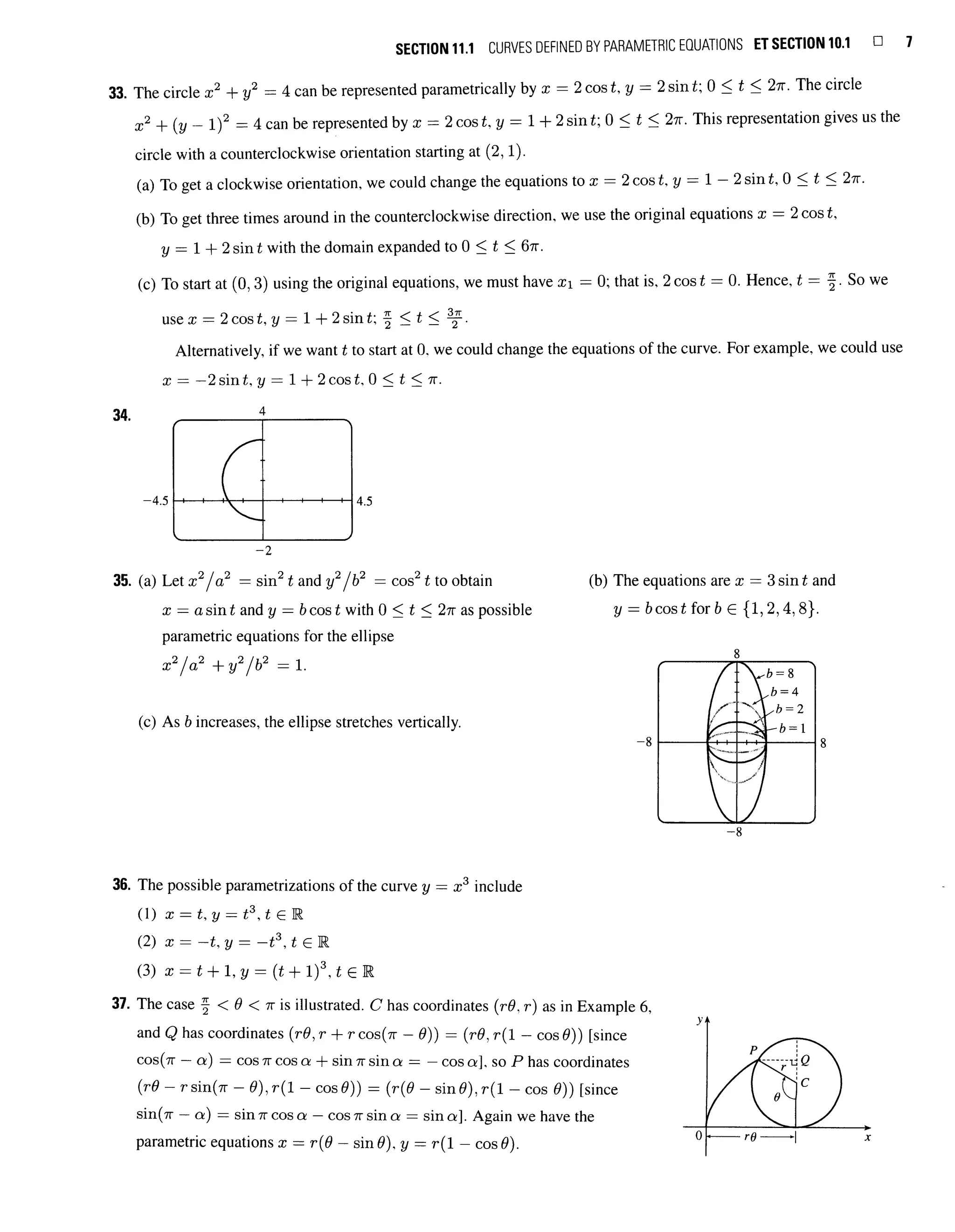 10 parametric equations %26 polar coordinates | PDF