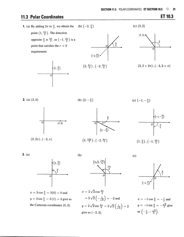 10 parametric equations %26 polar coordinates | PDF