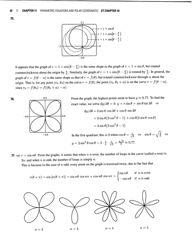10 parametric equations %26 polar coordinates | PDF
