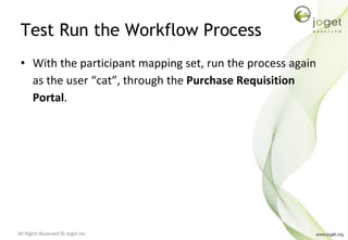 Joget Workflow v6 Training Slides - 10 - Participant Mapping and ...