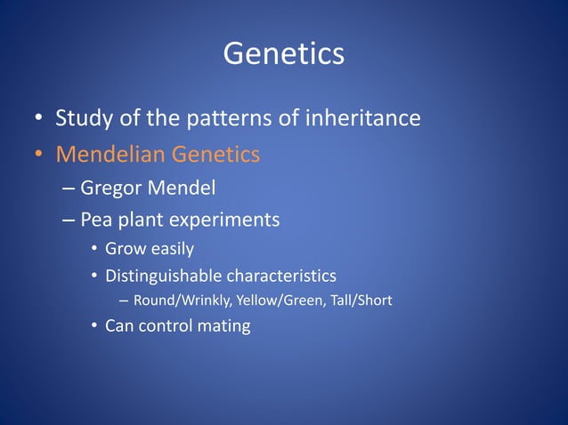 Patterns of Inheritance | PPTX | Genetics | Science