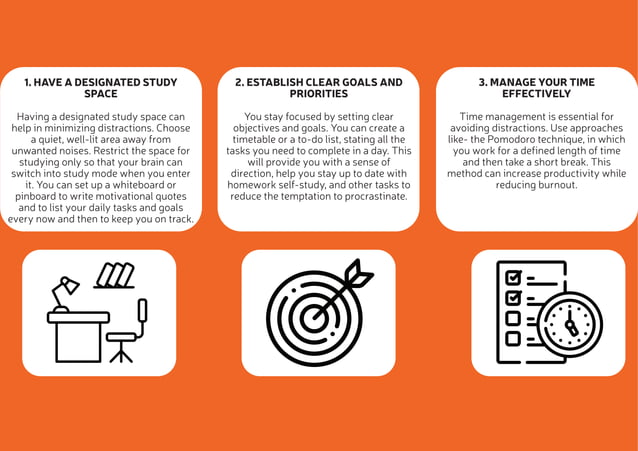 TIPS TO AVOID DISTRACTION TIPS TO AVOID DISTRACTION | PPT