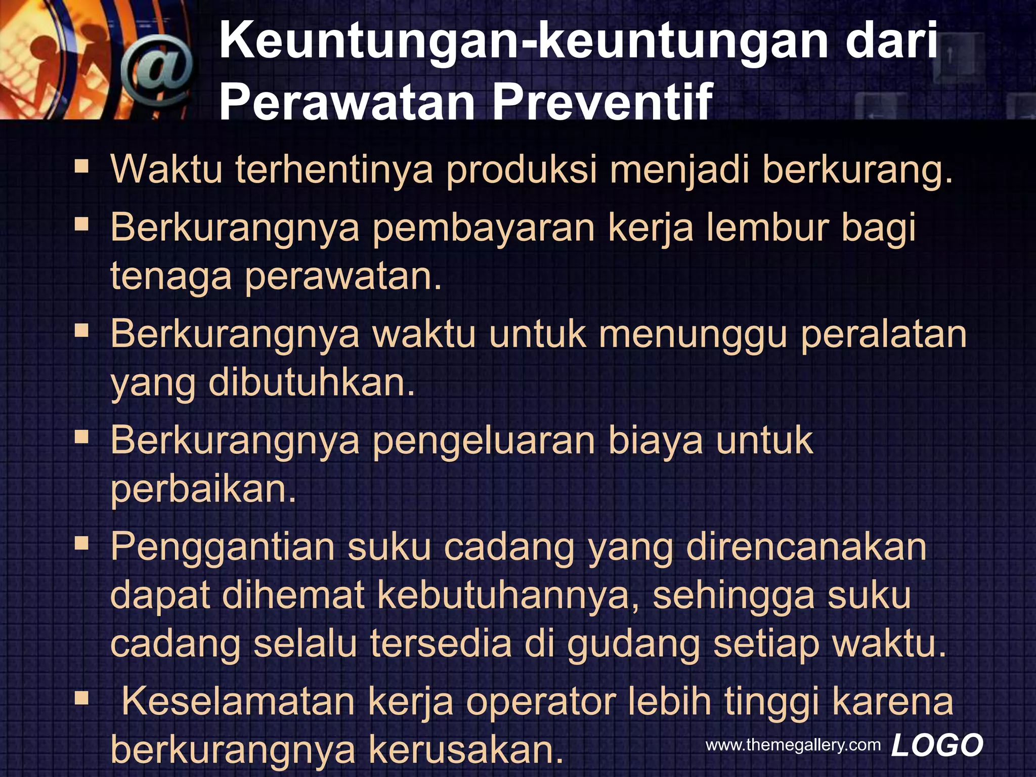 10. perawatan mesin dan peralatan | PPTX