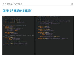 10 PHP Design Patterns #burningkeyboards | PDF
