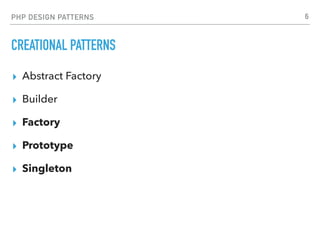 10 PHP Design Patterns #burningkeyboards | PDF
