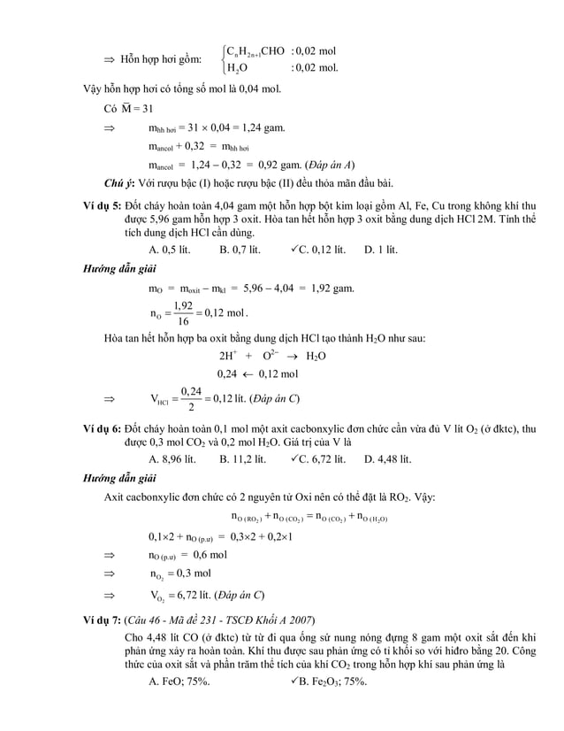 10 phuong-phap-giai-nhanh-bai-tap-trac-nghiem-hoa-hoc | PDF