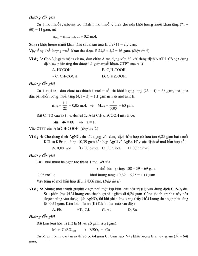 10 phuong-phap-giai-nhanh-bai-tap-trac-nghiem-hoa-hoc | PDF
