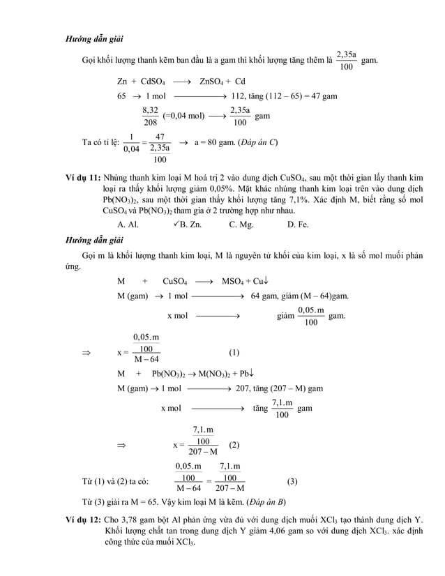 10 phuong-phap-giai-nhanh-bai-tap-trac-nghiem-hoa-hoc | PDF