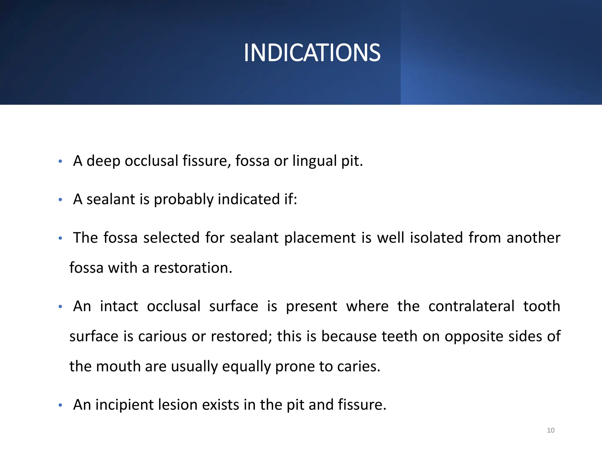 PIT AND FISSURE SEALANTS | PPTX