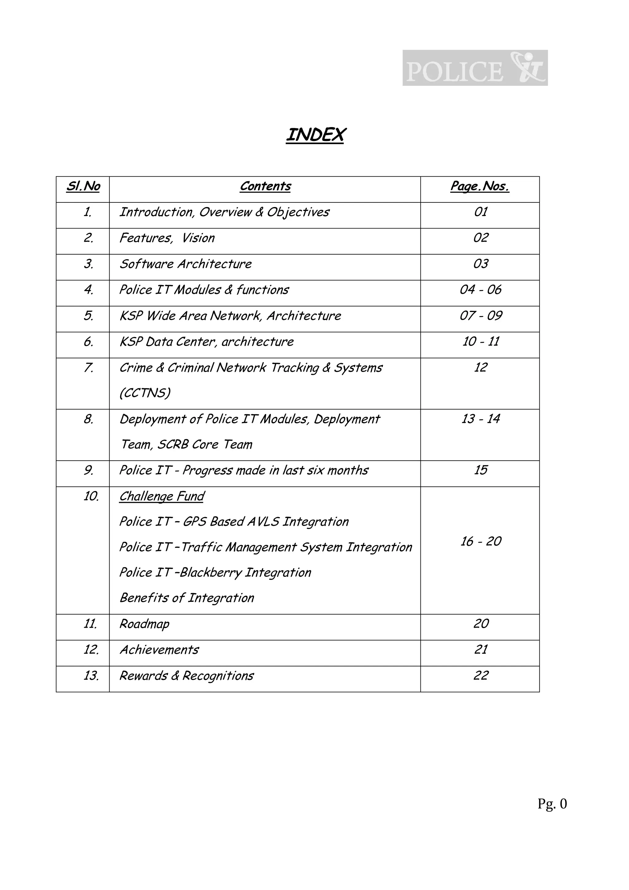 Police IT Application | PDF