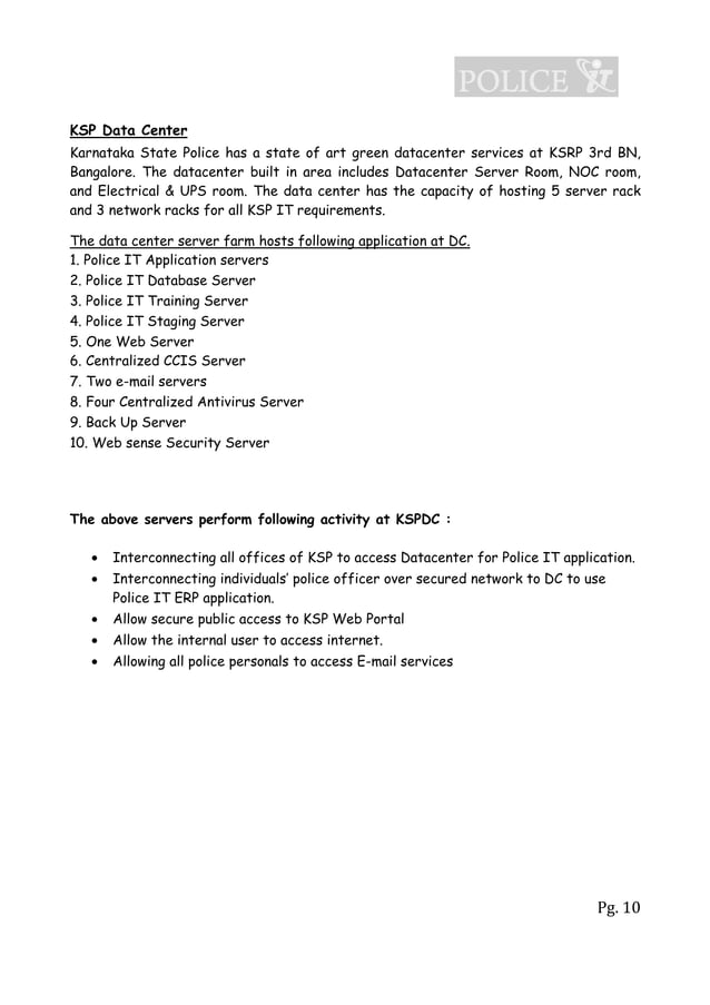 Police IT Application | PDF