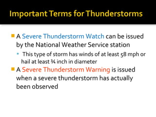 10- ppt notes- severe weather | PPT