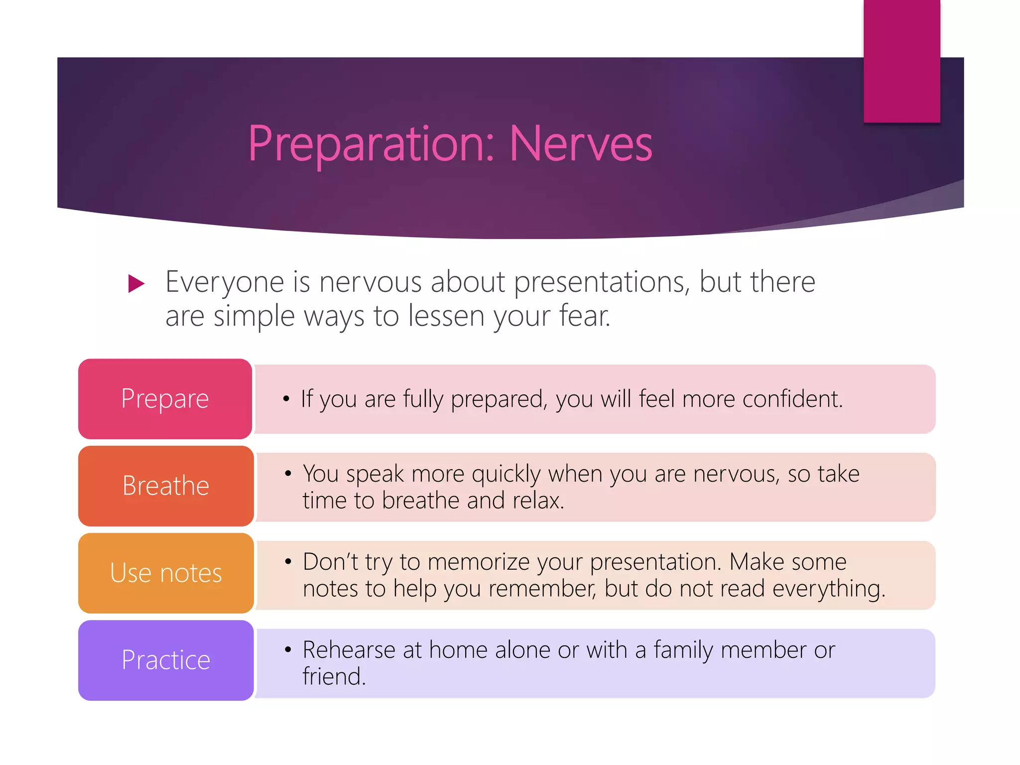 ENG 103 - presentation skills | PPTX