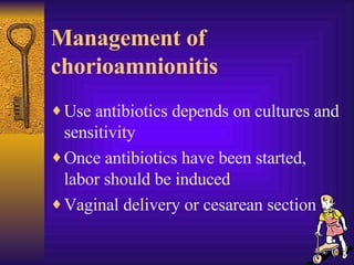 10.Preterm Rupture Of The Membranes | PPT | Pregnancy | Reproductive Health