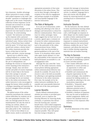10 principles-of-effective-online-teaching | PDF