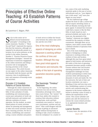10 principles-of-effective-online-teaching | PDF