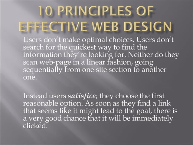 10 Principles Of Effective Web Design | PPT