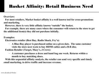 Big Data and Product Affinity | PPT