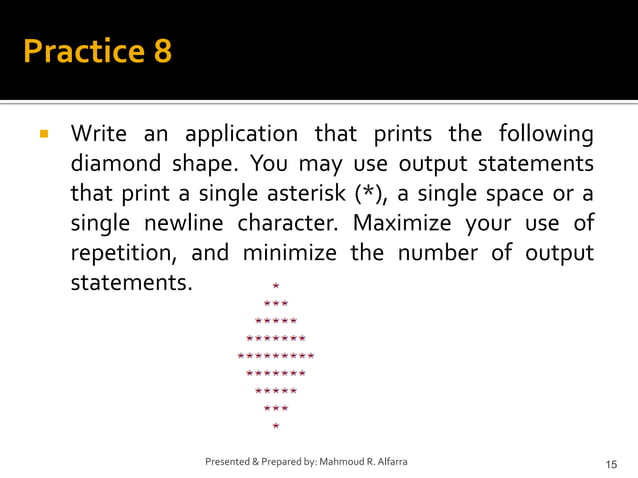 Computer Programming, Loops using Java - part 2 | PPT