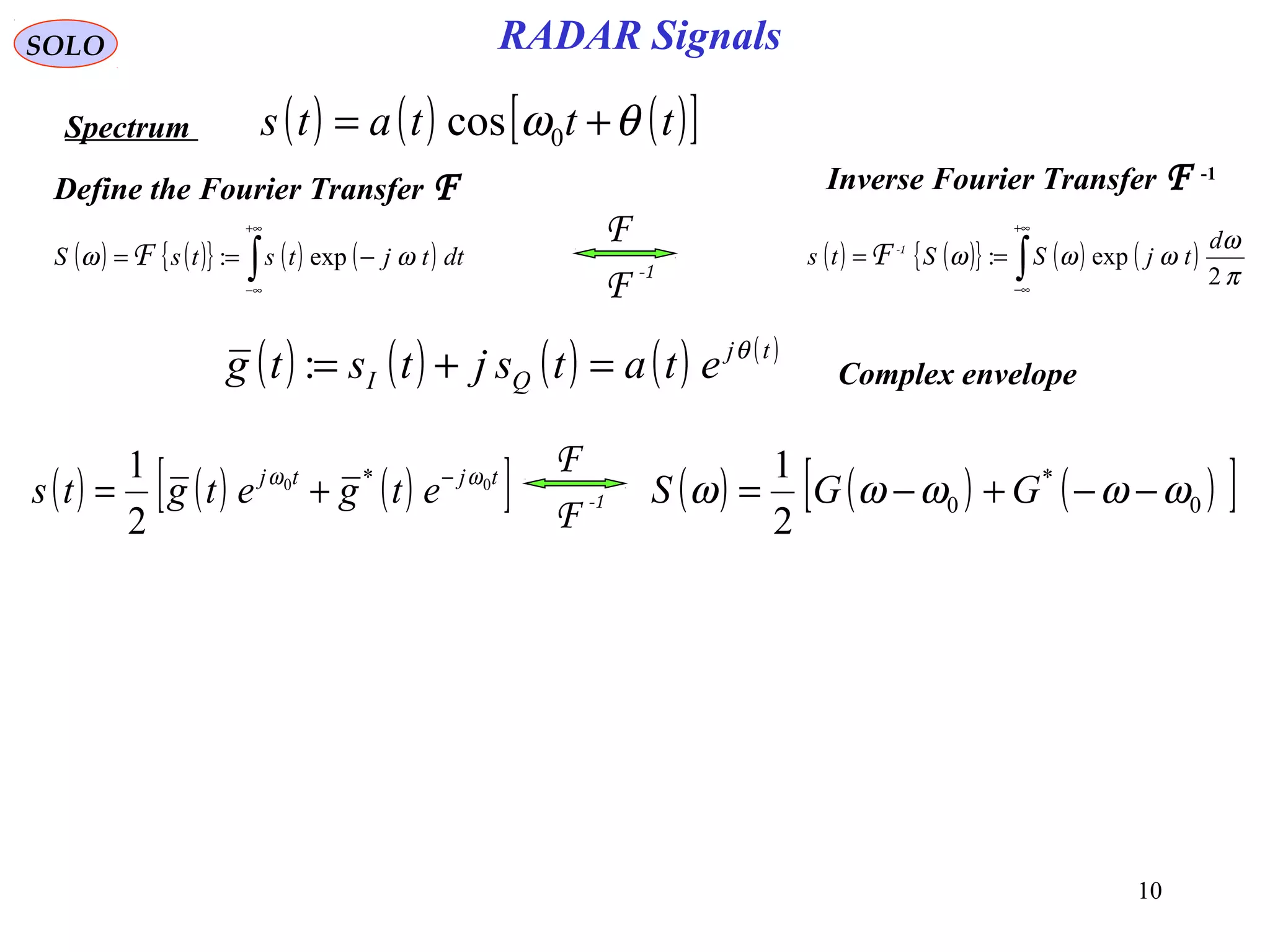 10 range and doppler measurements in radar systems | PPT