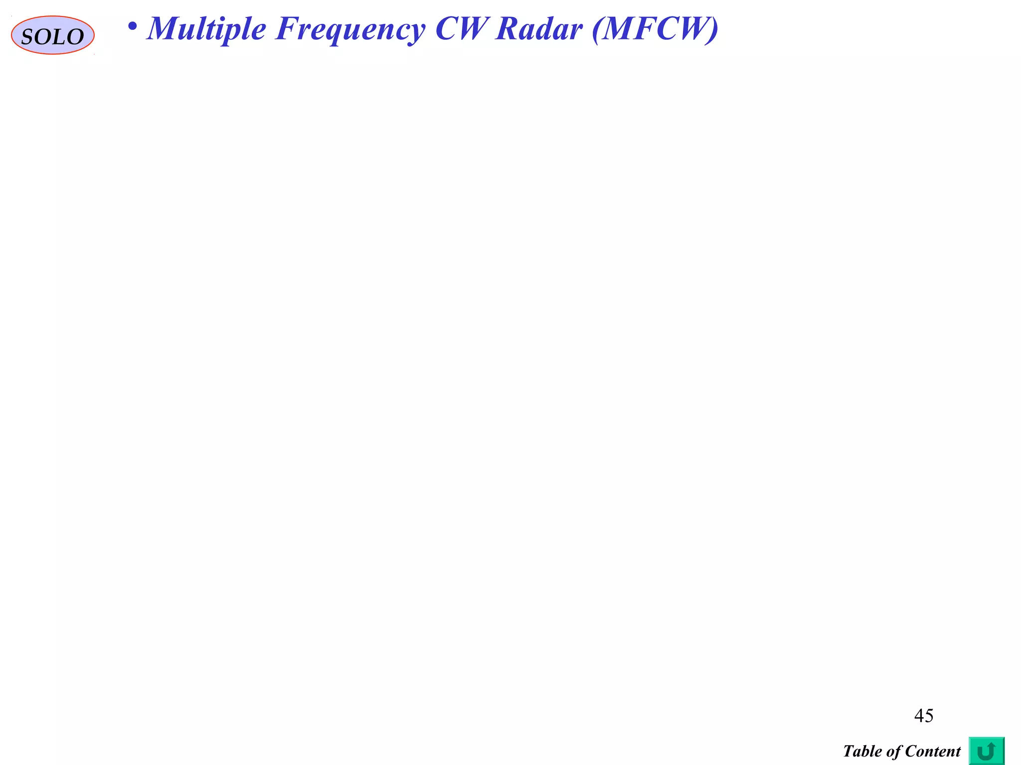 10 range and doppler measurements in radar systems | PPT