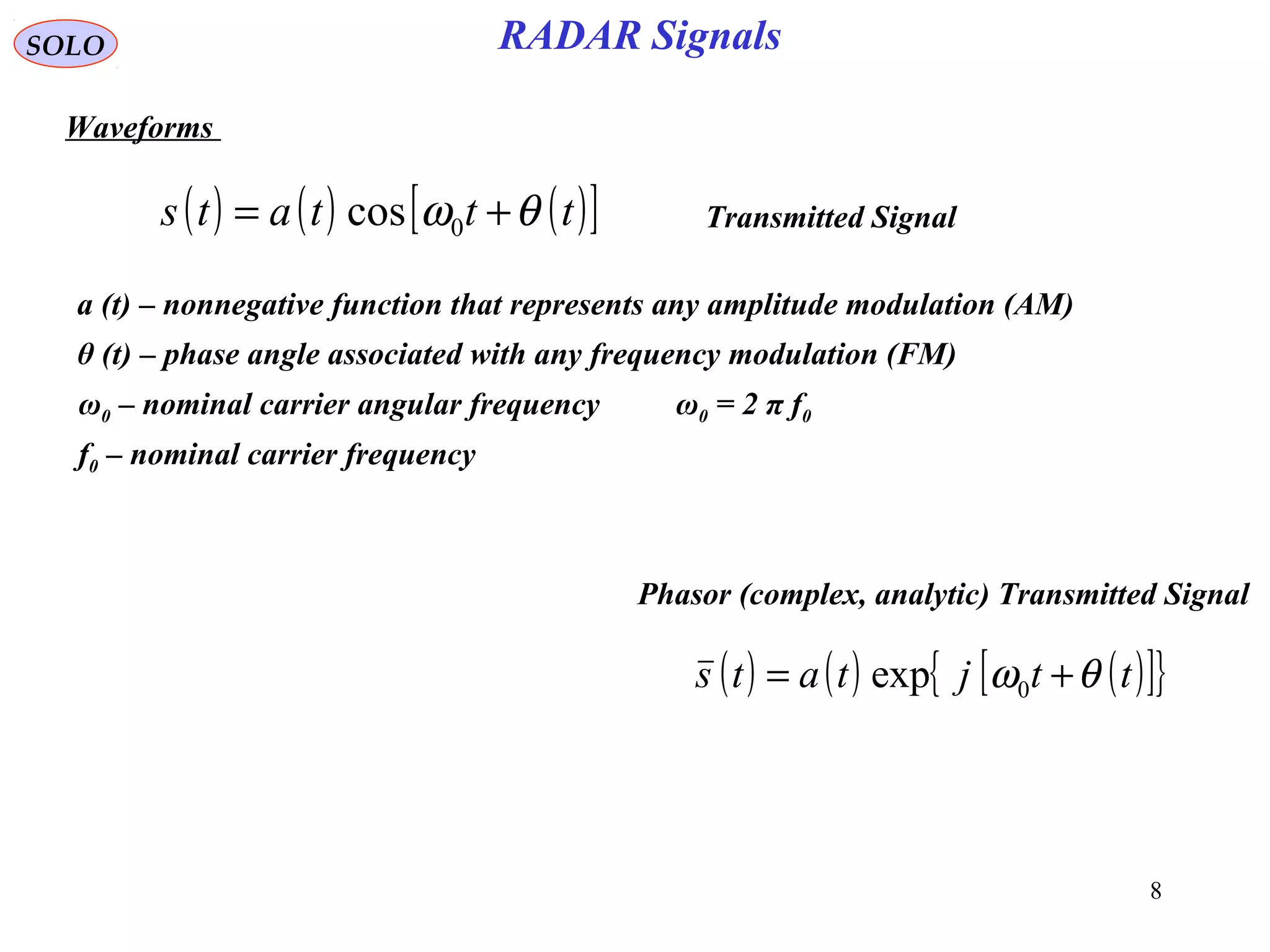 10 range and doppler measurements in radar systems | PPT