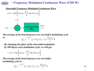 10 range and doppler measurements in radar systems | PPT
