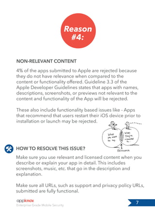10 Reasons Why Apple Rejects Apps From The App Store | PDF