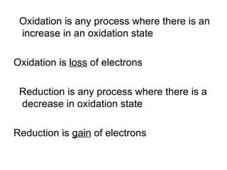 10 Reduction And Oxidation | PPT