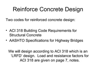 Reinforced Concrete Design (2) | PPT