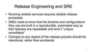 SRE Demystified - 10 - Release management-1 | PPT
