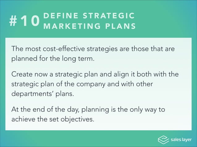 The 10 responsibilities of marketing departments | PDF | Marketing and ...