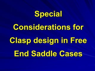B- Retention of Removable Partial Dentures | PPT