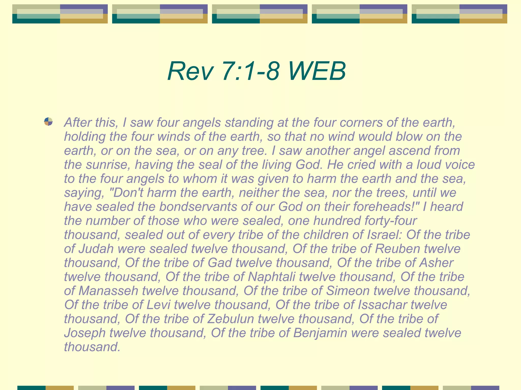 10 Revelation Salvation Belongs To Our God & The Lamb | PPT