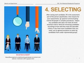 Selection and Appointment | PPTX