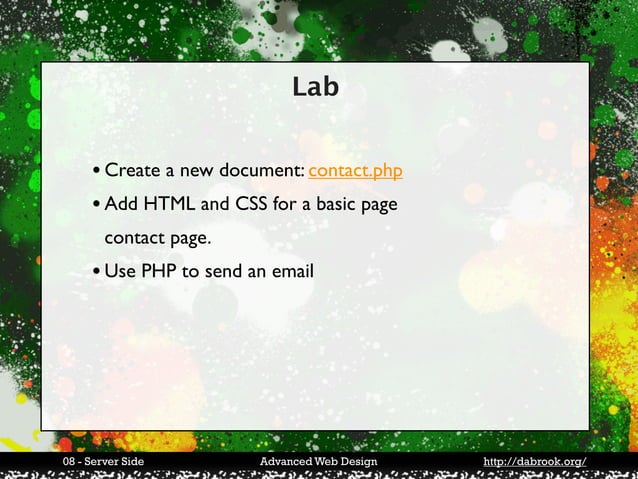 Server Side Programming | KEY