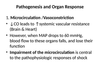 SHOCK AND NURSING INTERVENTIONS. BSC NURSING STUDENTS | PPTX