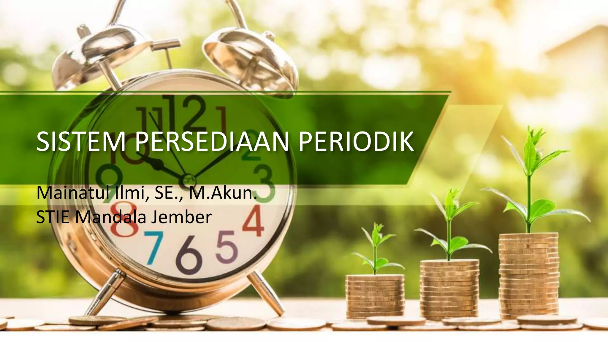 10 sistem persediaan periodik | PPTX