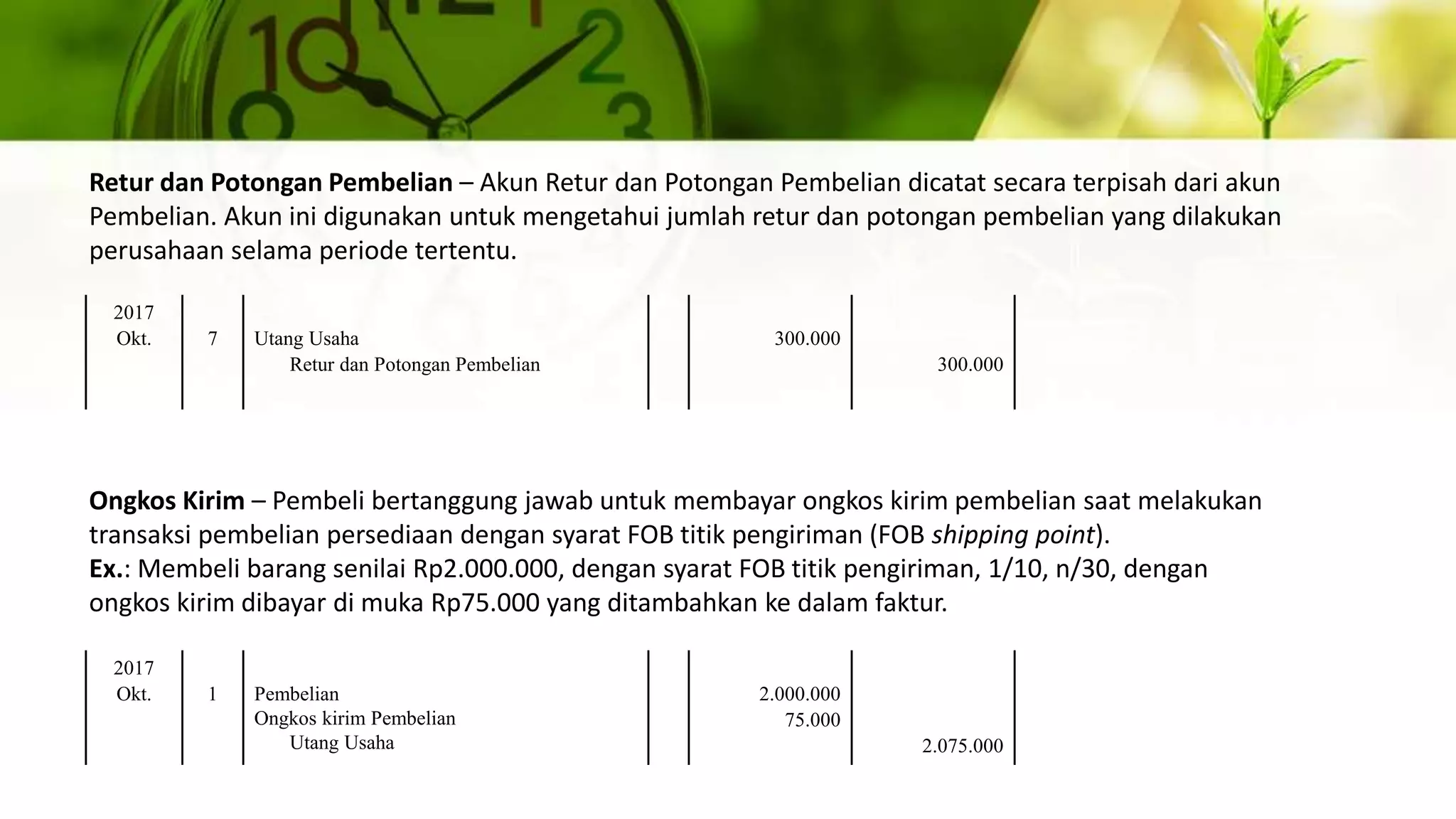 10 sistem persediaan periodik | PPTX