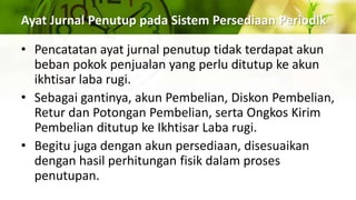 10 sistem persediaan periodik | PPTX