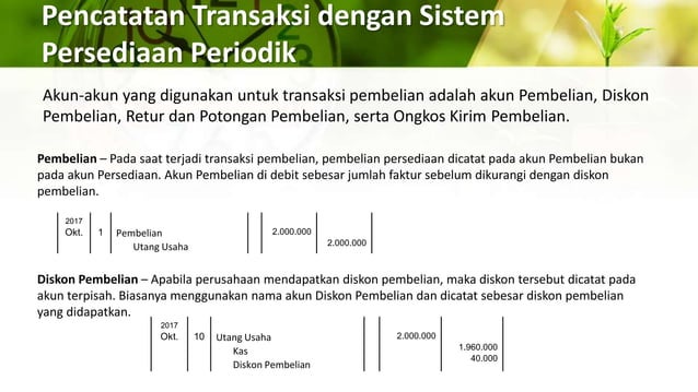 10 sistem persediaan periodik | PPTX