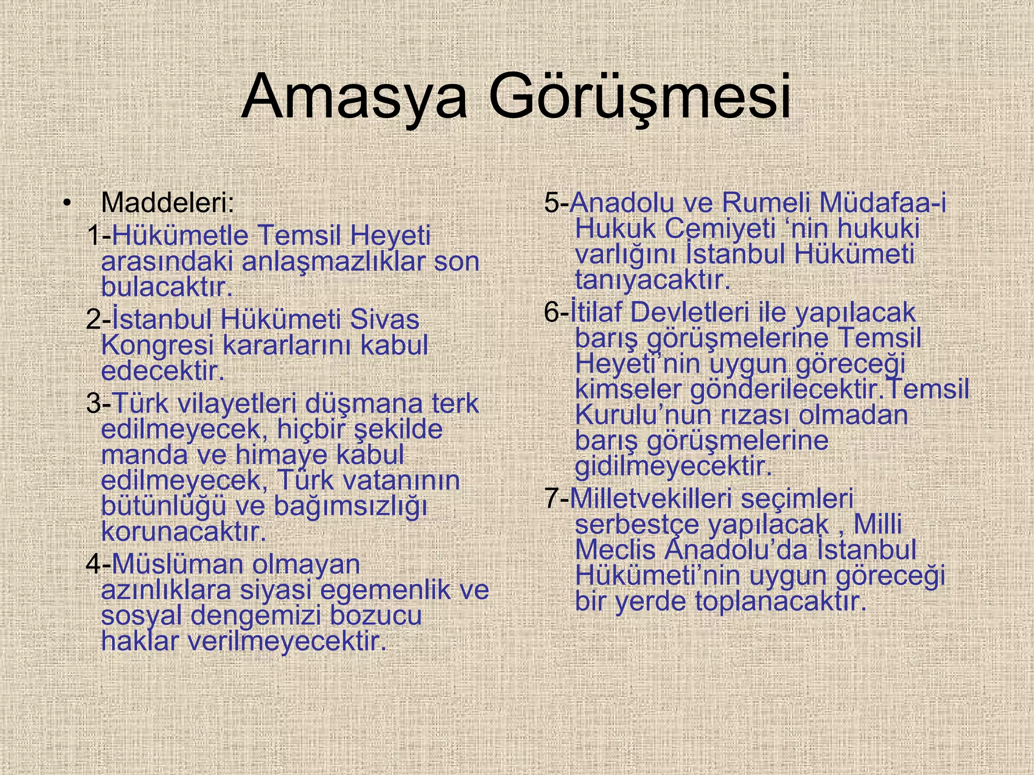 10 Sivas Kongresi | PPT
