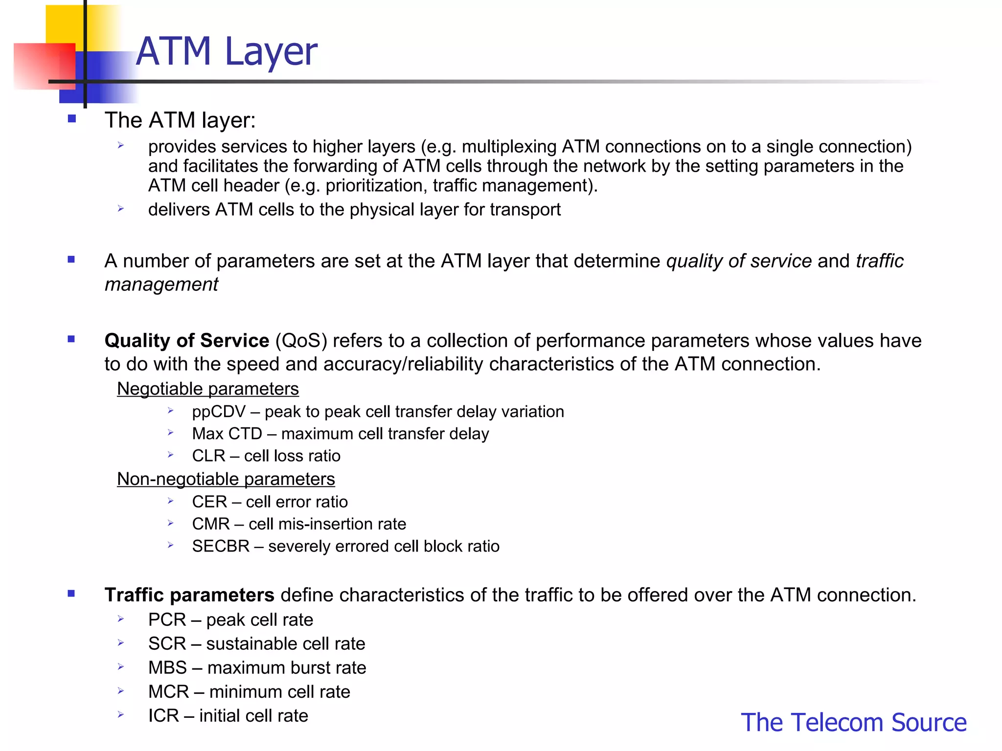 10 Slides to ATM | PPT | Computer Networking | Computing