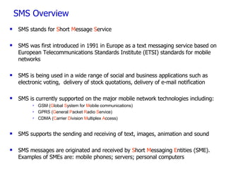 10 Slides to SMS | PPT