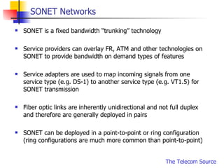 10 Slides to Sonet | PPT