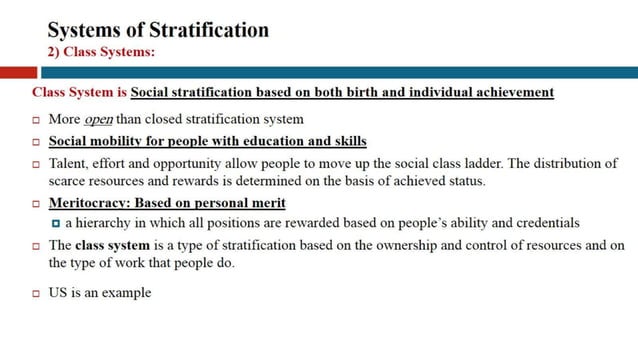 10# social stratification [recovered] | PPTX