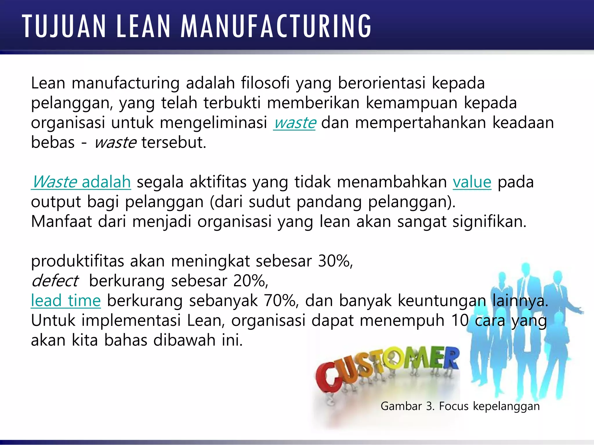 10 Langkah implementasi lean | PDF