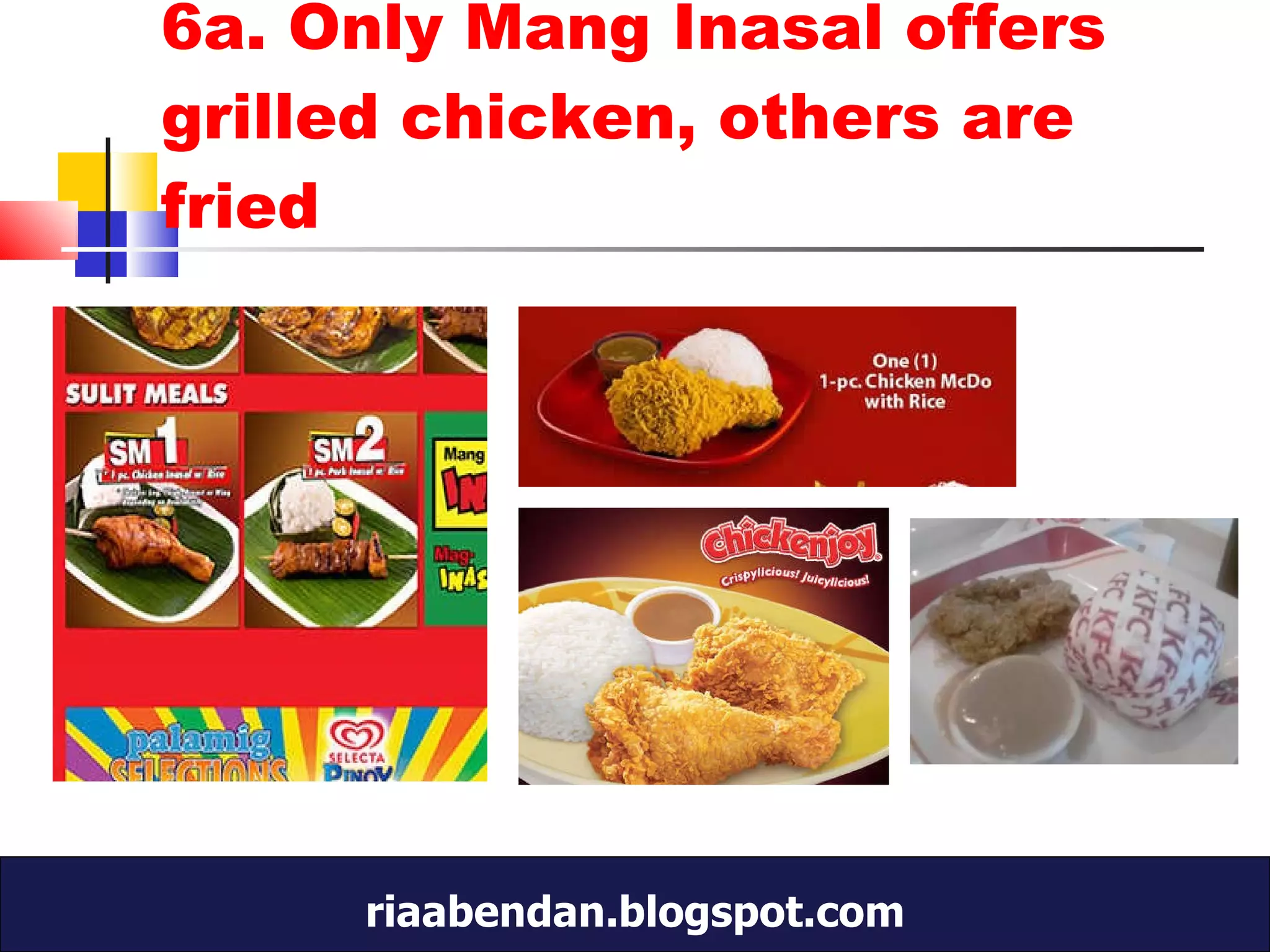 10 step marketing plan for Mang Inasal | PPT