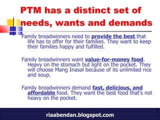 10 step marketing plan for Mang Inasal | PPT